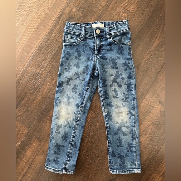 Disney | Bottoms | Disney Blue Mickey Denim Jeans For Kids | Poshmark